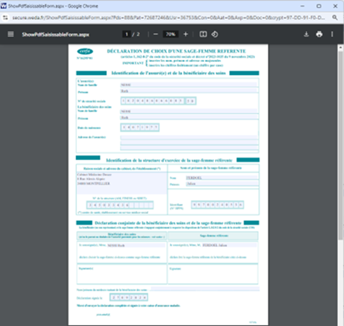 A partir du 1er octobre 2024, le formulaire CERFA de déclaration d'une ...